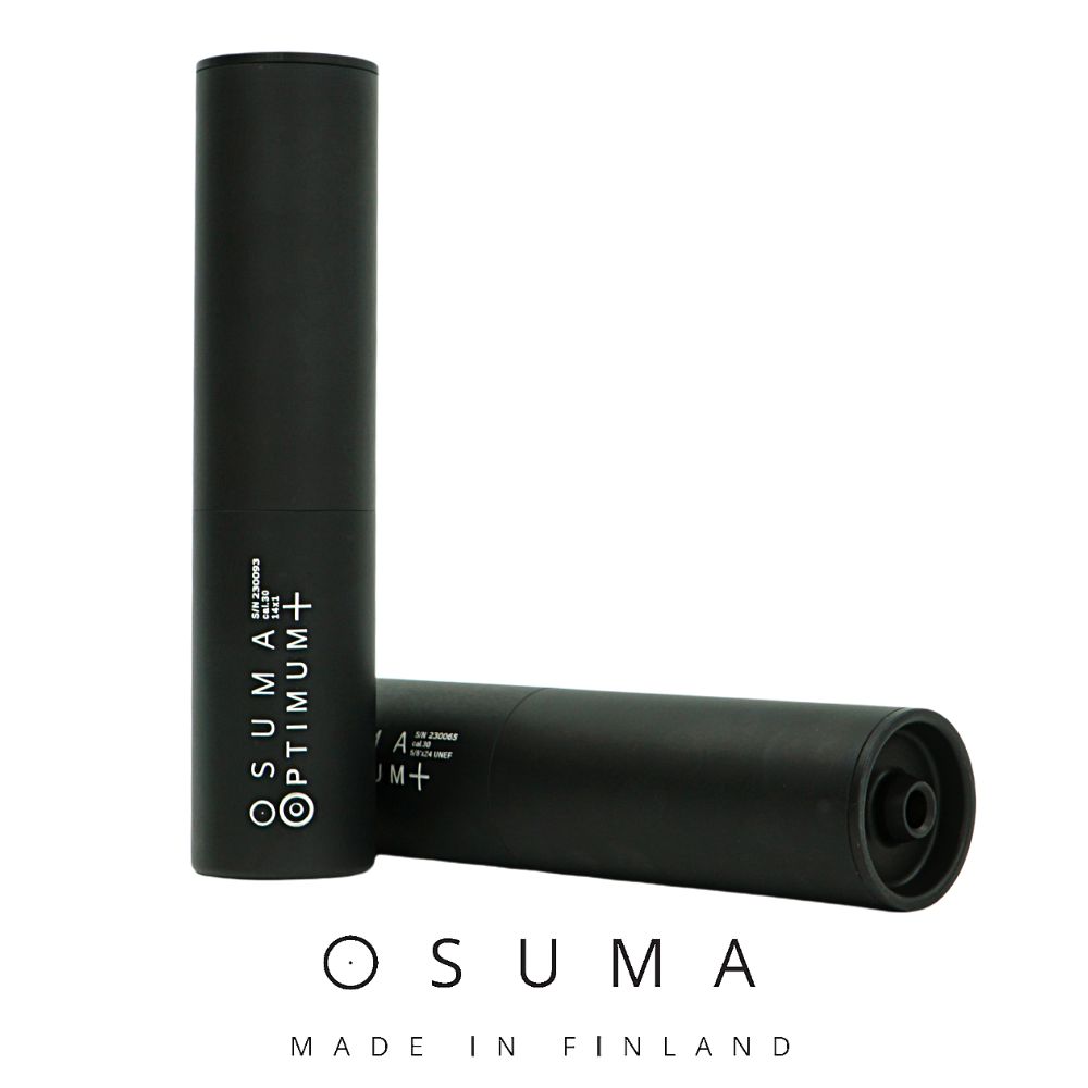 Osuma Optimum+ .30 cal äänenvaimennin 5/8x24" magnum patruunoille ...