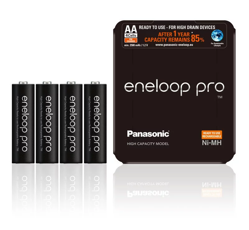 Eneloop Pro AA 4kpl 2500mAh NiMH Sis. 4 ladattavaa paristoa - Sissos.fi ...